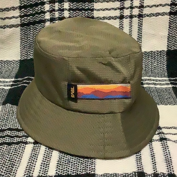 Teva | Accessories | Teva Khaki Green Bucket Hat | Poshmark